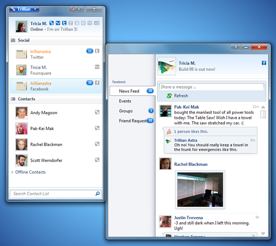 Trillian 5 Released. All Pro Features Become Free